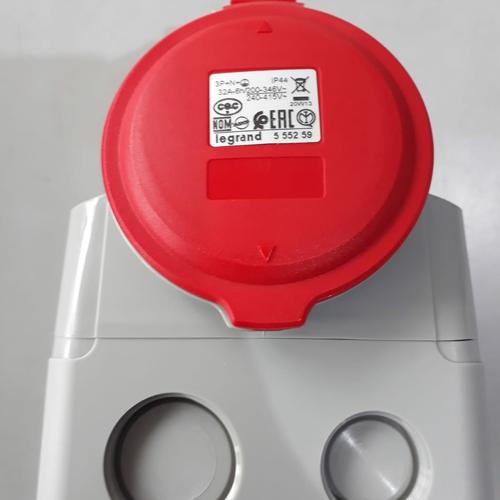 Jual Stop Kontak Surface Mounting 5 Kaki 32A 555259 5 Pin 32 Ampere ...