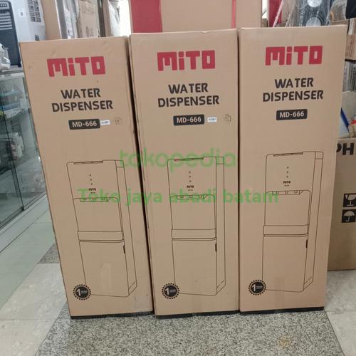 Jual dispenser galon bawah mito md 666 stainless tank 3 tombol - Kota ...