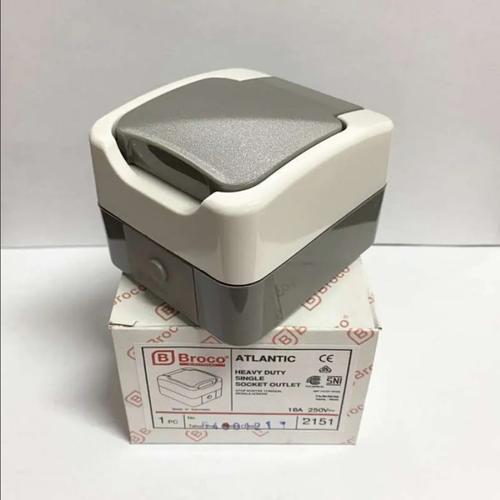 Jual BROCO Atlantic 2151 Stop Kontak Listrik OB Outdoor Electric Socket ...