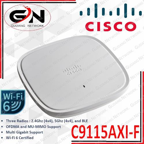 Jual Cisco Catalyst 9115 Series Wi-Fi 6 Access Point C9115AXI-F ...