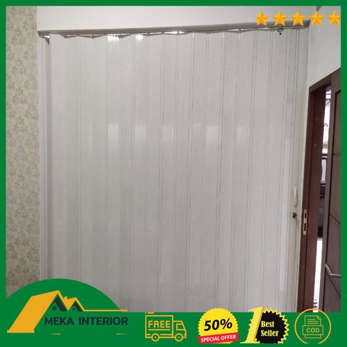 Jual pvc folding door|sekat ruangan|pintu plastik - Kota Bandung - Meka ...