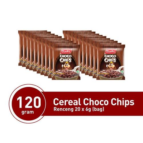 Jual Simba Choco Chips 500 1 renceng isi 10 sachet 6 gram 6gr - Kab ...
