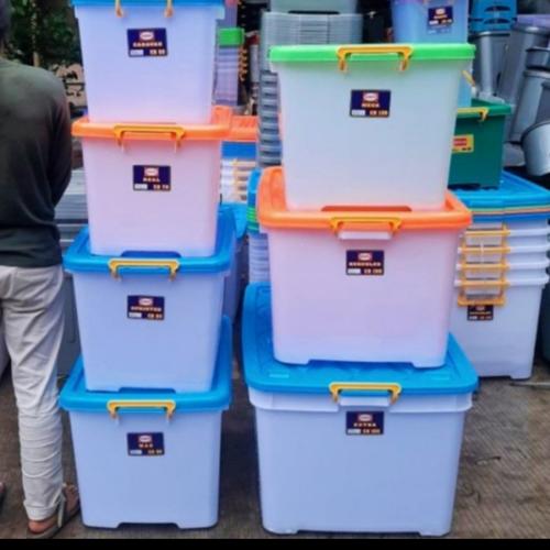 Jual Container Box Shinpo CB 30 45 52 60 70 82 95 130 150 L (GOJEK/GRAB ...
