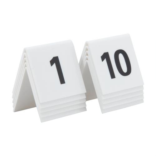 Jual Nomor meja table number nomor meja akrilik putih - Jakarta Timur ...
