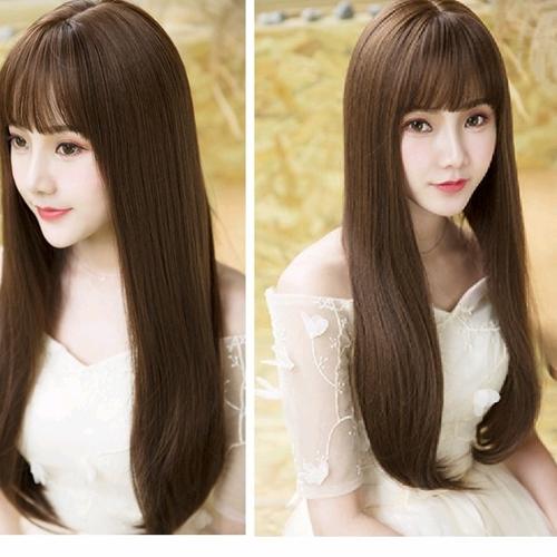 Jual WIG TOUPEE 009 LURUS BLOW 45CM - 50CM PENUTUP BOTAK /PENAMBAH ...
