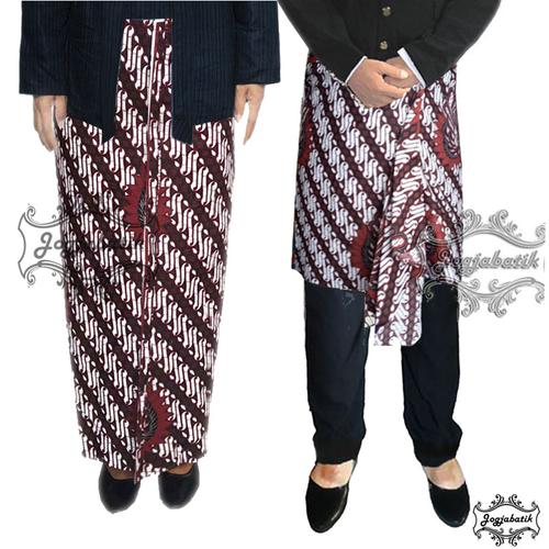 Jual Couple Sarimbit Sapit Urang Sembong Pria dan Jarik Instan Wanita ...