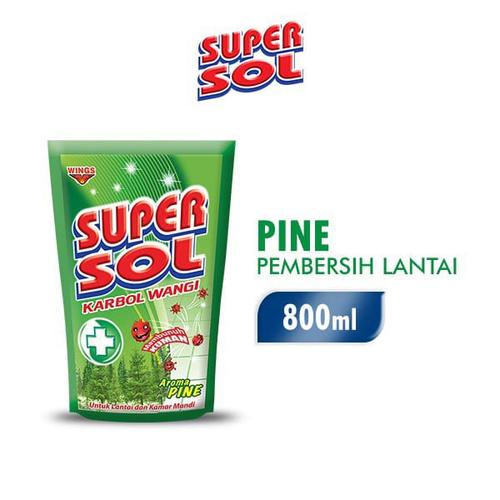 Jual SUPERSOL KARBOL WANGI PINE 800ML - Kota Surabaya - Bilka ...