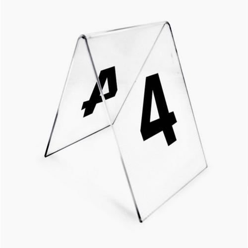 Jual Nomor meja table number nomor meja akrilik Custom Nomor Meja ...