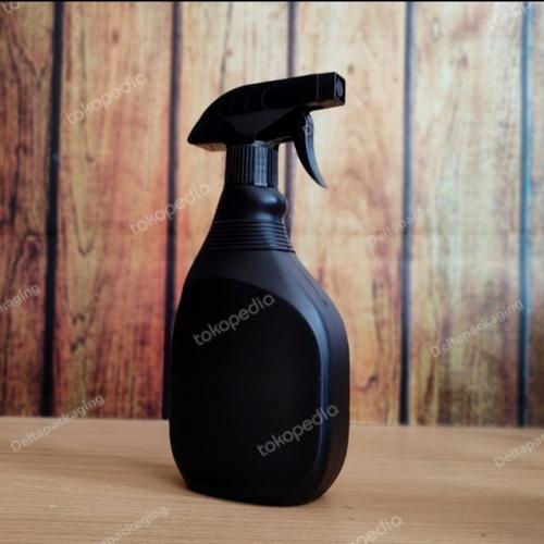 Jual BOTOL SPRAY 500ML HITAM HDPE / BOTOL KISPRAY 500ML HDPE HITAM - Kota Depok - Arra Botol ...