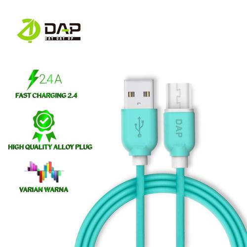 Jual Kabel Data Micro USB 100CM DAP DYM100 - SATUAN - Kabel Micro USB 2 ...