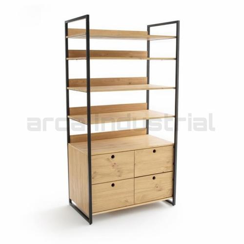 Jual Lemari rak industrial 2 laci modular - 40x40x200 - Kota Bekasi ...