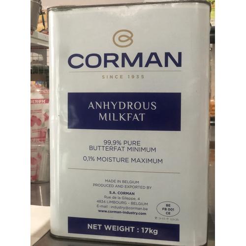 Jual Clarified Butter / Anhydrous Milk Fat / AMF Corman 250 Gram - 1 Kg ...