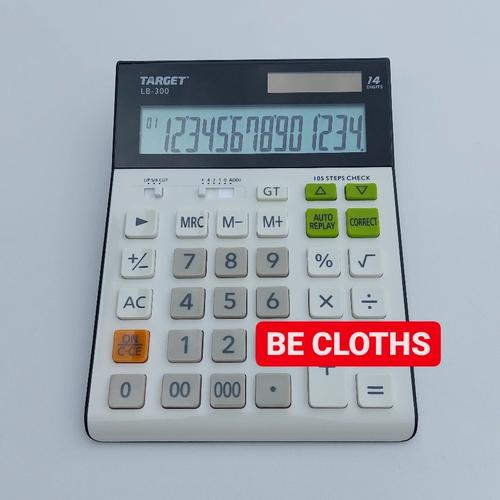 Jual Target LB-300 Check Correct Kalkulator Desktop Meja 14 Digits ...