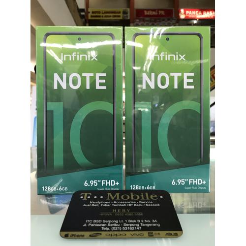 Jual INFINIX NOTE 10 RAM 6GB 128GB - EMERALD GREEN - HELIO G85 ...