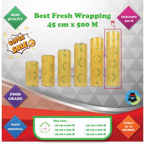 Jual Plastik Wrapping Best Fresh Murah 45 cm * 500 m FOODGRADE - Jakarta Utara - Crim Plastik ...