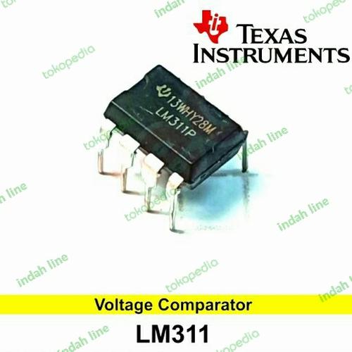 Jual IC LM311 LM 311 LM311P Voltage Comparator Dip 8pin - Kota Surabaya ...