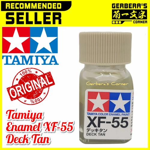 Jual Tamiya Enamel XF55 XF-55 Deck Tan Gundam Kuas Airbrush Diecast ...