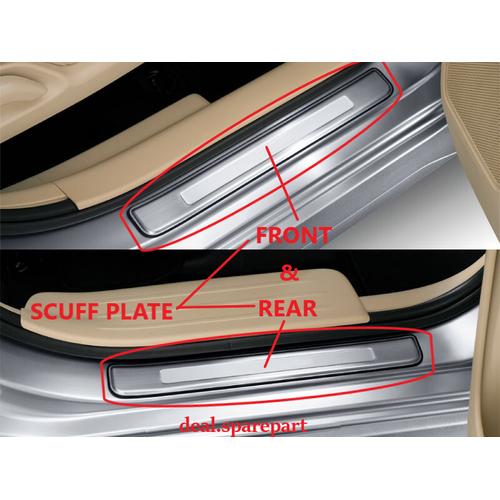 Jual Sill Plate Aksesoris Original Mitsubishi Xpander / Scuff Plate ...