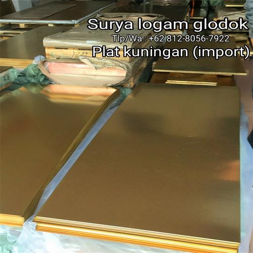 Jual Plat Kuningan Ukuran 6mm x 50mm x 100mm - Jakarta Barat - surya ...