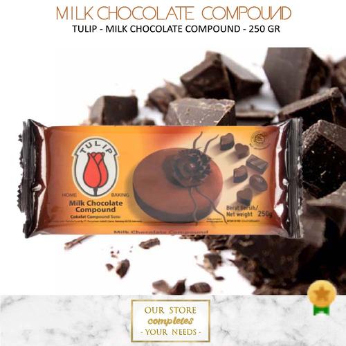 Jual Tulip Milk Chocolate Compound Dark Chocolate Baking Coklat