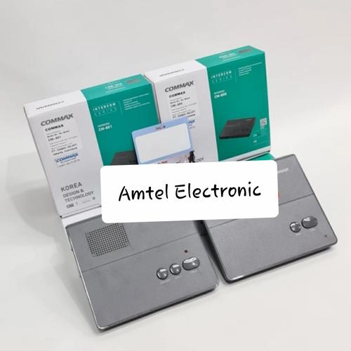 Jual Intercom kabel 2 arah commax CM801+CM800/interphone commax ...