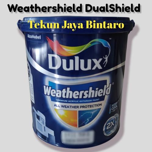 Jual Dulux Weathershield Chrysan White 44544 2,5L Gallon Tinting CSS ...