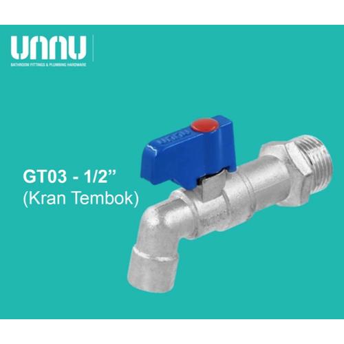 Jual UNNU Kran Tembok - GT03 - 1/2 inch - Jakarta Timur - ACC Cawang ...