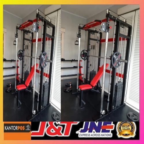 Jual smith machine-cable crossover(original)smich machine-power rack ...