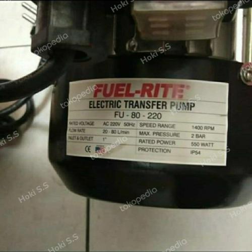 Jual Pompa Solar Fuel Rite / Tranfer Pump Electric 20 - 80 LPM ...