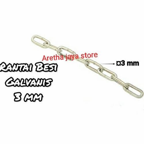 Jual rantai besi M3 galvanis ( per meter ) - Jakarta Pusat - aretha ...