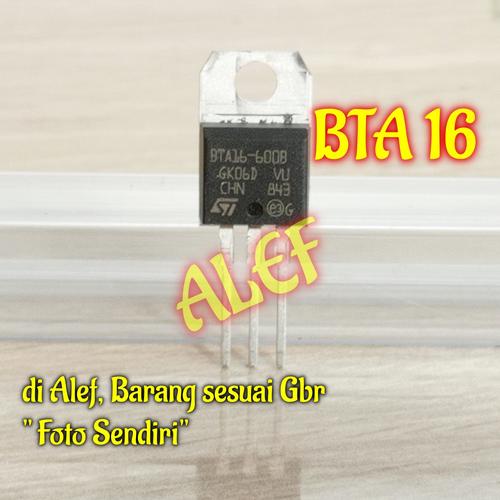 Jual bta16 BTA 16 Triac BTA16 600 BTA16 600b transistor - Kota Surabaya ...