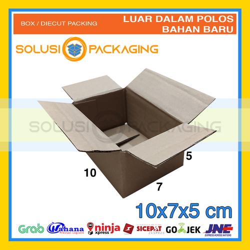 Jual KARDUS Box UK 10x7x5 CM Kotak Packaging Packing BARU POLOS ...