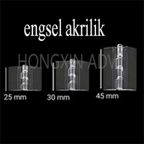 Jual engsel acrylic, gagang gembok acrylic engsel 3rb/pcs - engsel 25mm ...