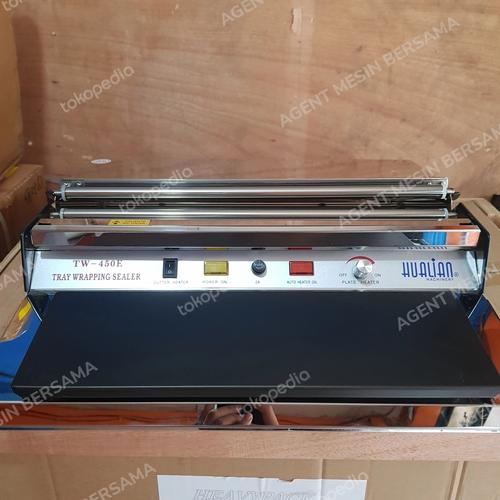 Jual MESIN HAND WRAPPING TW-450E HUALIAN MESIN PENGEMAS BUAH & SAYURAN ...