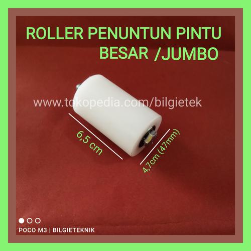 Jual Roda Roller Nilon Pagar Besi Penuntun Pintu Besar Jumbo 47 mm ...