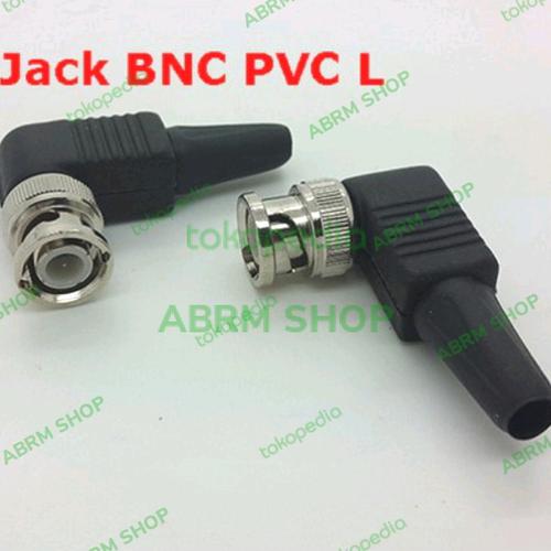 Jual BNC KONEKTOR L PVC KONEKTOR BNC L PVC JACK BNC KONEKTOR PVC L BNC CCTV - Kota Bandung ...