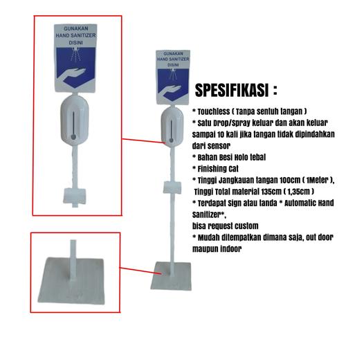 Jual Hand Sanitizer Otomatis Sensor - Automatic Hand Sanitizer Sensor ...
