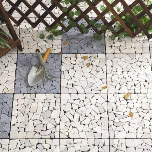 Promo Decking tile batu mozaic - Grey - Kab. Tangerang - lovazka ...