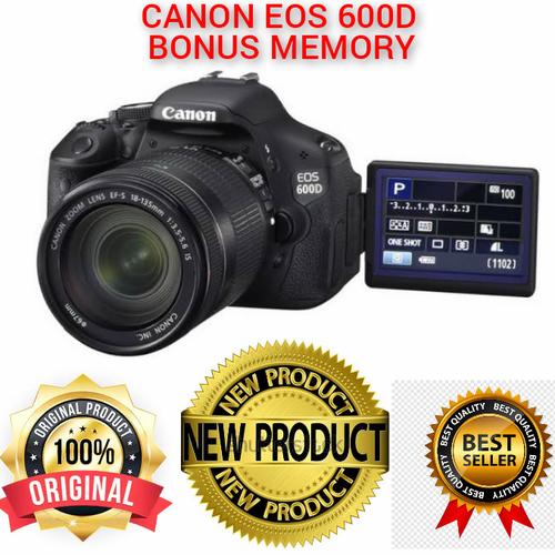 Jual CANON EOS 600D KIT 18-55MM - CAMERA+LENSA - Jakarta Barat - Cmos ...