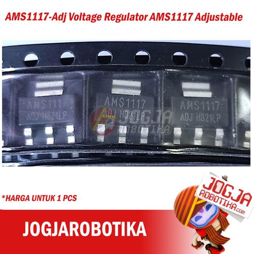 Jual AMS1117-Adj Voltage Regulator AMS1117 Adjustable - Kab. Sleman - Jogjarobotika | Tokopedia