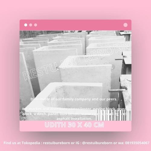 Jual UDITH UDITCH UDIT DRAINASE 30 x 40 cm GORONG - GORONG / SALURAN ...