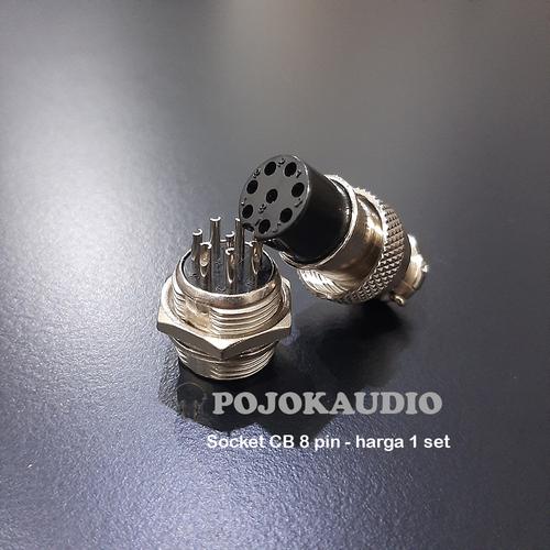 Jual Jack connector CB 8 pin socket konektor CB 8P socket jek jak - Jakarta Barat - pojokaudio ...