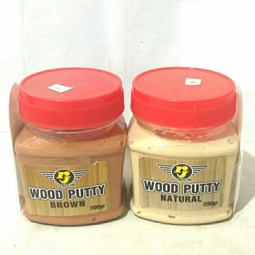 Jual RJ PLAMIR KAYU 200 GRAM ATAU WOOD PUTTY - natural - brown - Kab ...