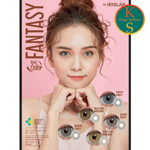 Jual Softlens FANTASY 14,4MM Normal By Irislab / Soflen Fantasy - Onyx ...