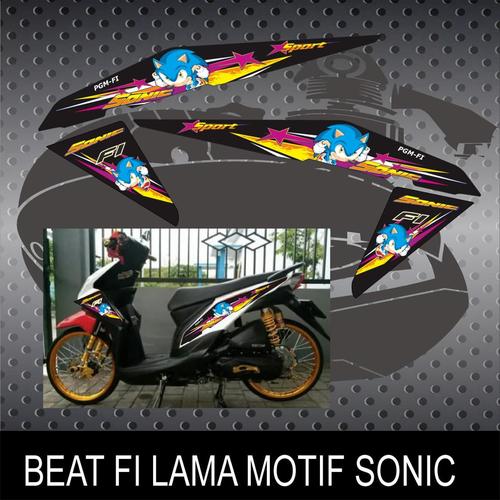 Jual STICKER STRIPING HONDA BEAT FI LAMA SONIC - Putih - Kota Semarang ...