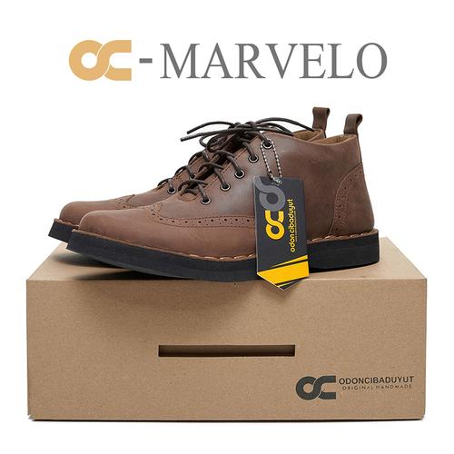 Jual SEPATU KULIT PRIA BOOT OC MARVELO - Cokelat, 44 - Kota Tasikmalaya ...