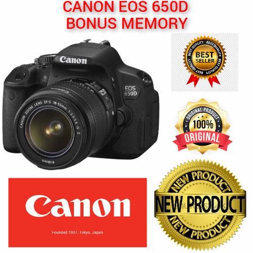 Jual CANON EOS 650D KIT 18-55MM - BODY ONLY - Jakarta Barat - Cmos ...