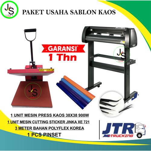 Jual Paket Mesin Usaha Sablon Digital / Mesin Cutting / Sablon Polyflex ...