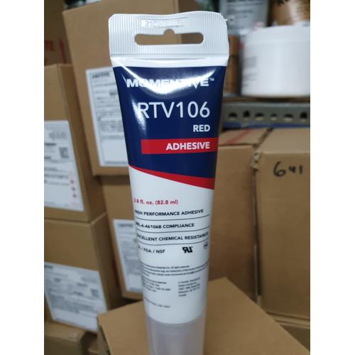 Jual Momentive RTV106 Red High Temp Silicone Sealant Paste - 2.8 Oz ...