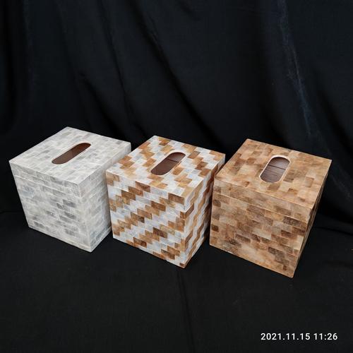 Jual tempat tissue kerang box tissue kotak tisu shell tissue holder ...